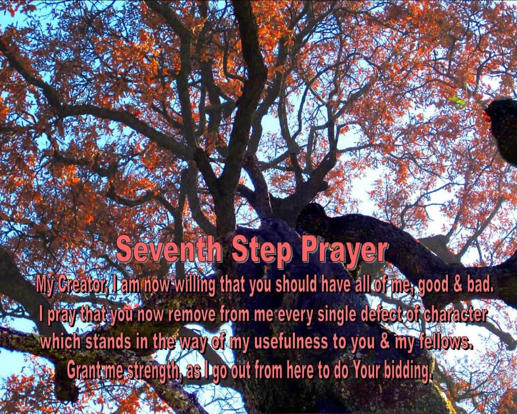 PH2014 711R Red Tree - 7th Step Prayer - Vanderlip.com